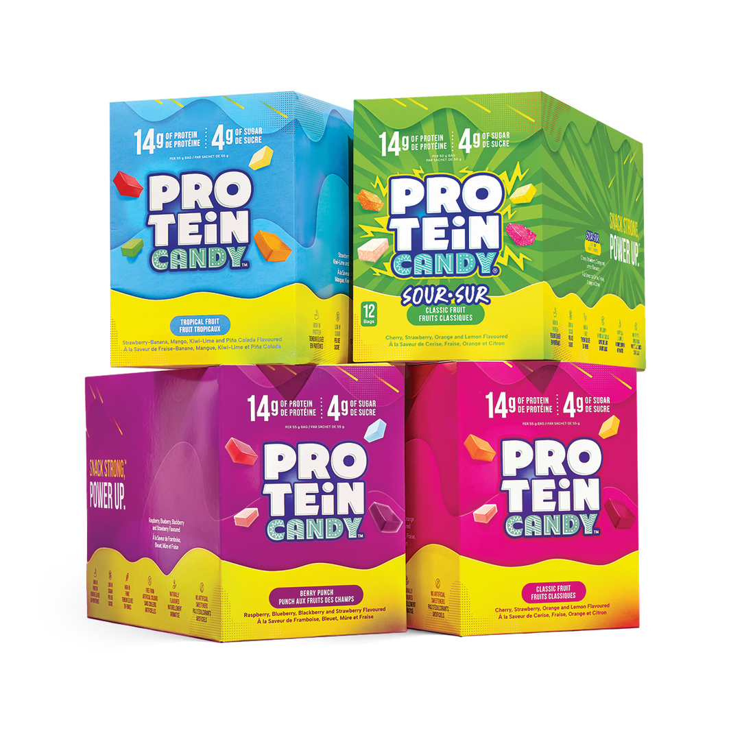 Low Sugar, High Protein Gummies – Protein Candy Canada