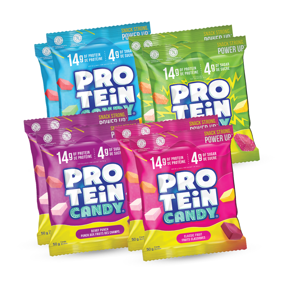 Low Sugar, High Protein Gummies – Protein Candy Canada