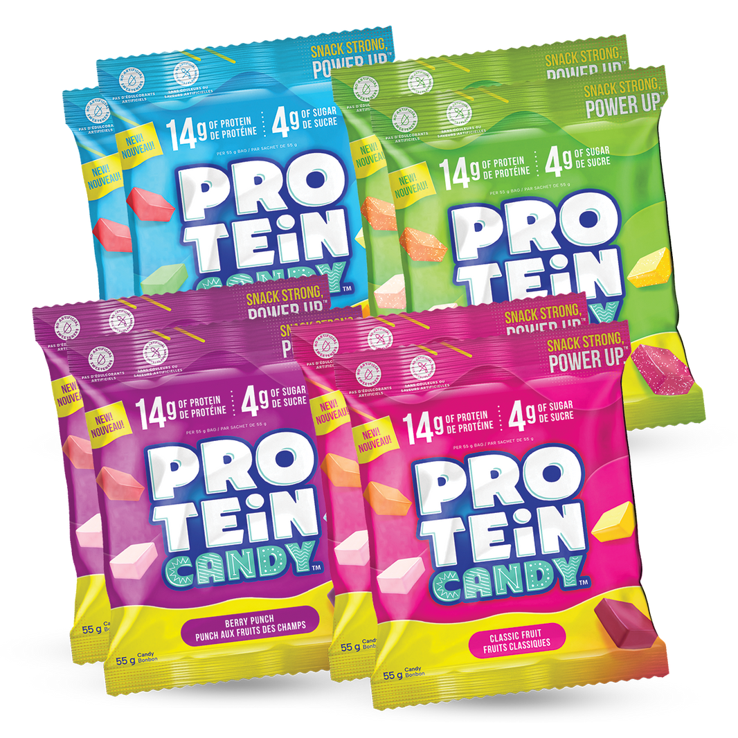 Low Sugar, High Protein Gummies – Protein Candy Canada